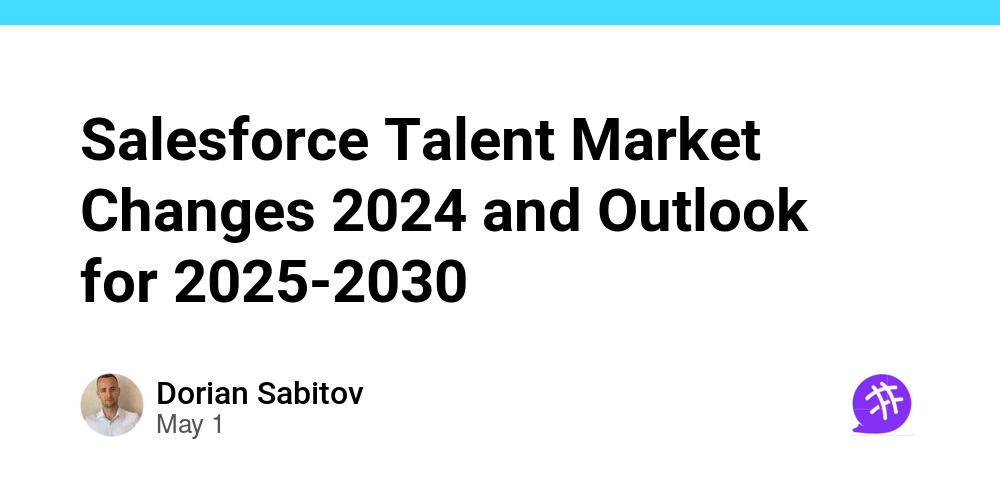 Salesforce Talent Market Changes 2024 and Outlook for 2025-2030 ...