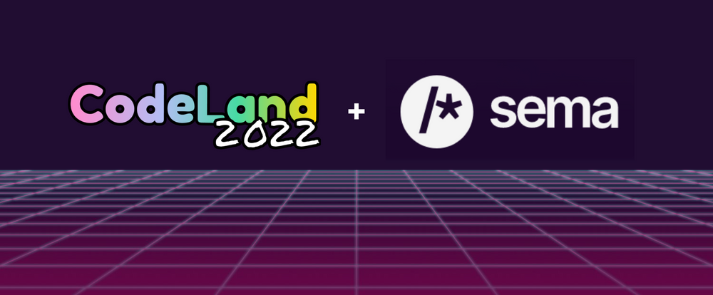 Hey CodeLand! Sema Software would love to connect and talk about your accomplishments ⭐ ...