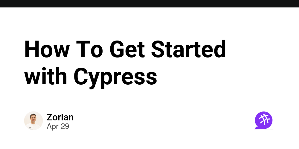 How To Get Started with Cypress 🚀 - CodeNewbie Community 🌱
